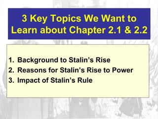 Lecture slides rise of stalin and impact (2016) updated-1703_gedits | PPTX