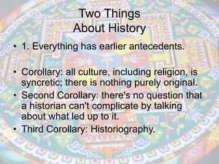 Two things about history | PPT