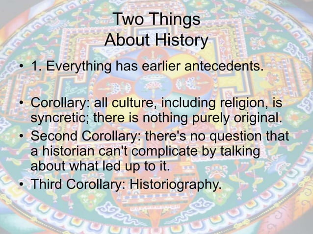 Two things about history | PPT