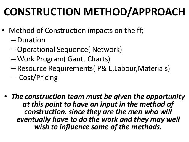 Lecture slides4; Construction Project Planning