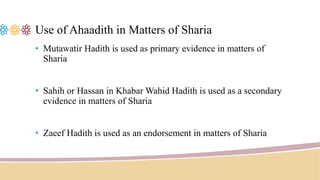 Lecture Slides for Module 3 - Sunnah and Hadith.pdf
