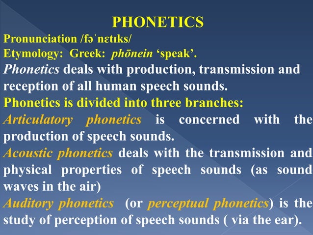 Lecture slides unit 1, intro. to phonetics and phonology | PPTX | Operating Systems | Computer ...