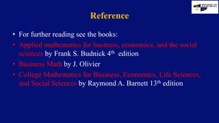 Overview of Business Math | PPTX