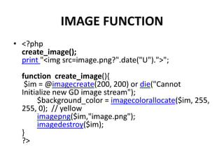 Php image functions.pptx