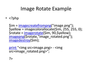 Php image functions.pptx