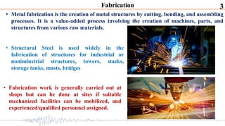 Lectures Note 3. Fabrication.pptx | Chemistry | Science