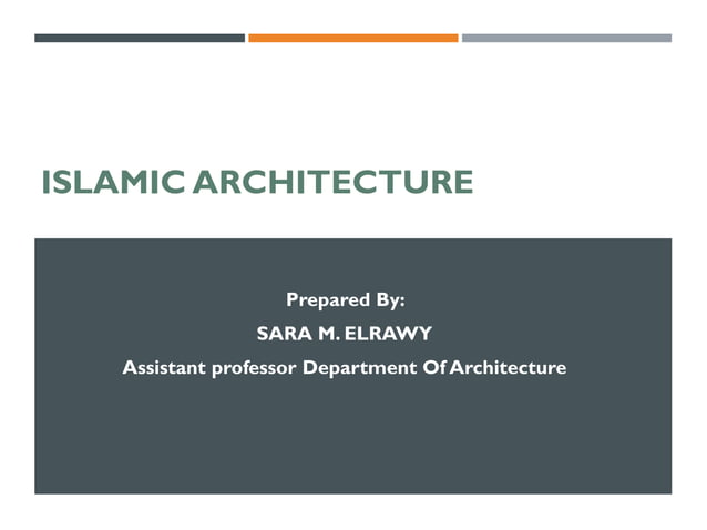 Lectures of Islamic history of architecture .pdf