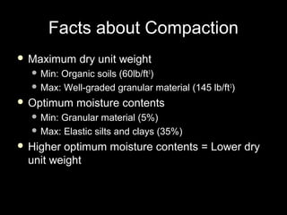 Lecture soil compaction | PPT