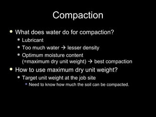 Lecture soil compaction | PPT