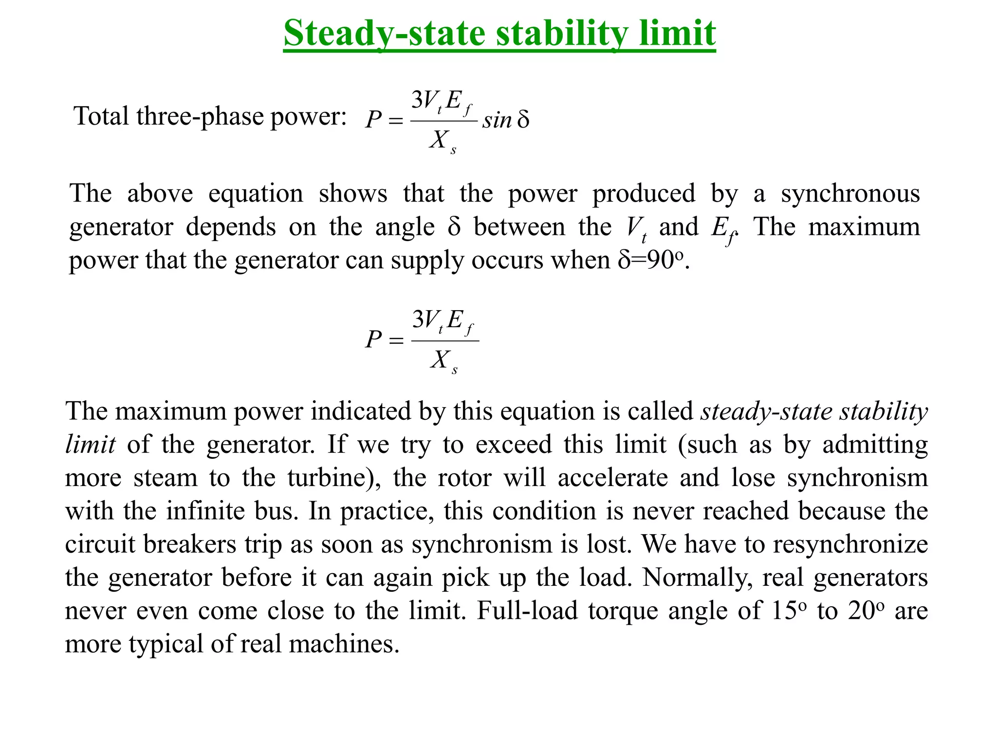 Lectures synchronous machines(1) | PPTX