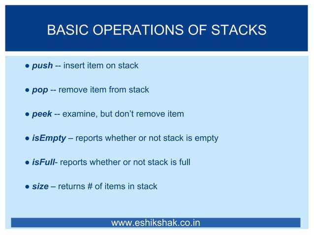 stack | PDF