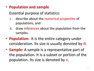 An Introduction to Statistics | PPTX