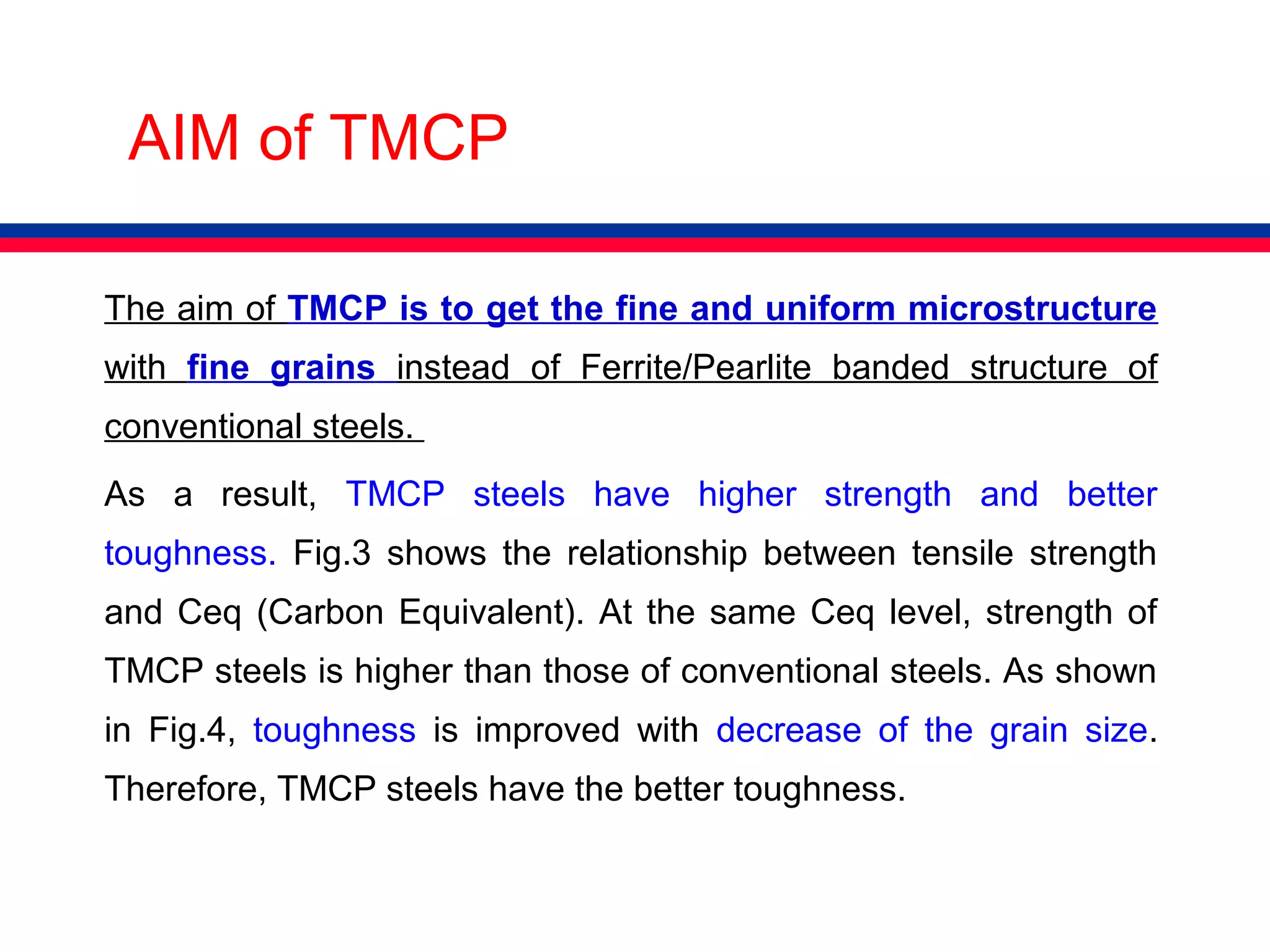 Advances in SPecial Steel Lectures TMCP | PPT