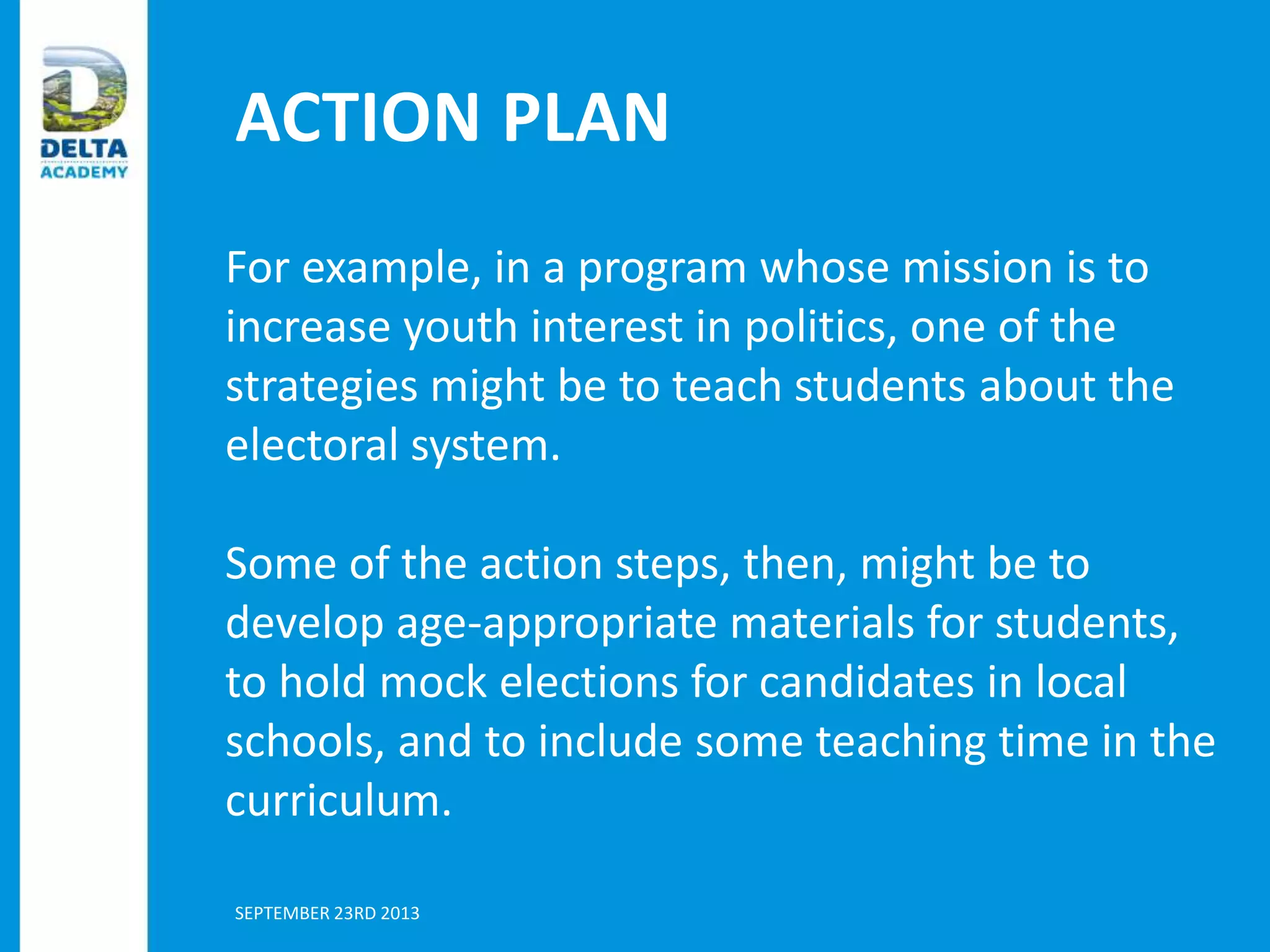 Lecture strategy and vision in area development | PDF | Business ...