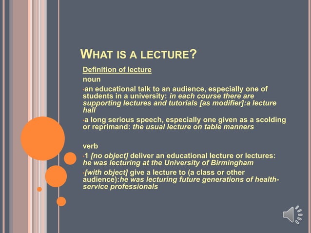Lecture style teaching assessment 2 003 | PPT