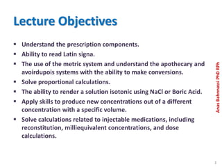 Hospital Pharmacy: Lecture Three | PDF | Pharmaceutical Drugs | Medical ...
