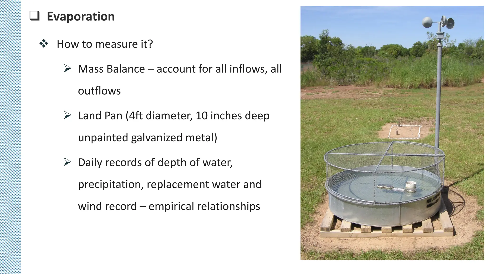 Lecture Three on evaporation and evapotranspiration | PDF