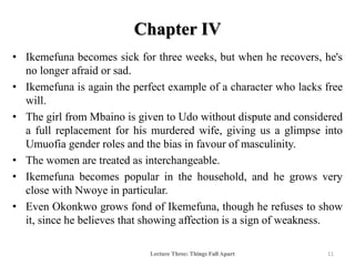 Lecture Three Things Fall Apart 3.ppt