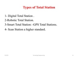 Lecture total Station Theory | PDF