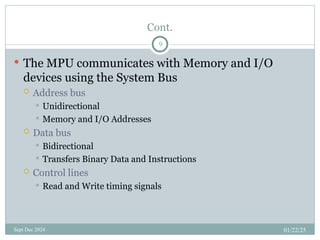 Microprocessor design and Lecture Two.ppt