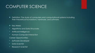 Lecture TWO.pptx about IT and it's discipline | PPT