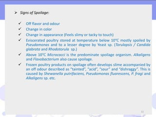Food spoilage in various food products | PPTX