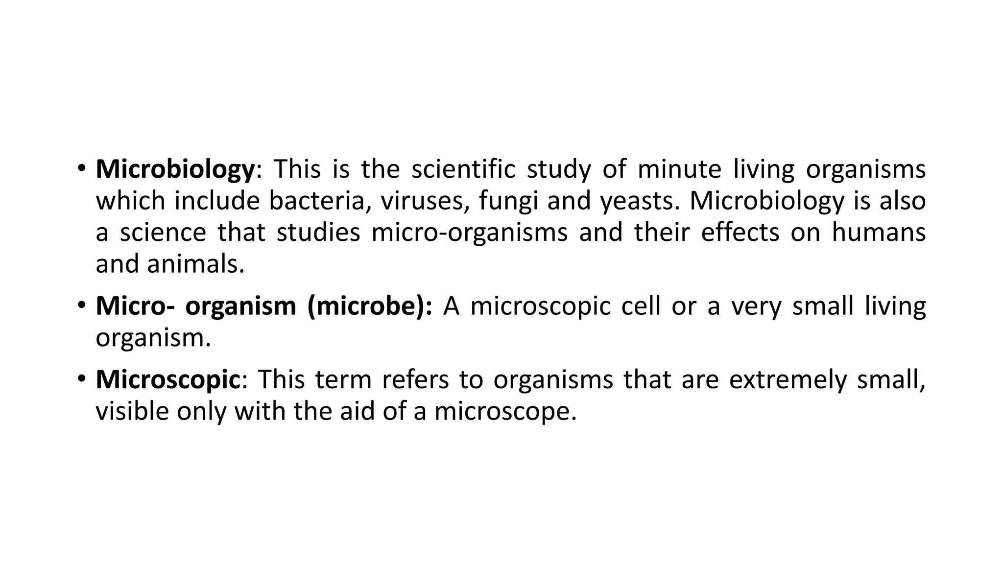 LECTURE TWO Introduction to microbiology.pptx