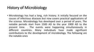 LECTURE TWO Introduction to microbiology.pptx