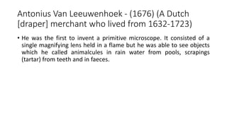 LECTURE TWO Introduction to microbiology.pptx