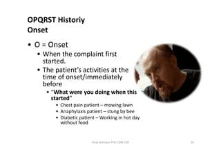 Lecture Two: Patient Assessment Definitions | PDF