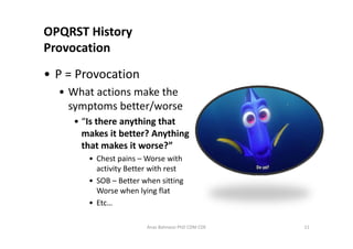Lecture Two: Patient Assessment Definitions | PDF