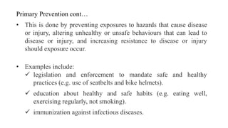 Core activities of public health in Occupational Therapy | PPT