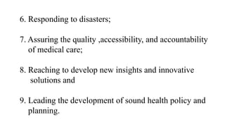 Core activities of public health in Occupational Therapy | PPT