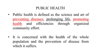 Core activities of public health in Occupational Therapy | PPT