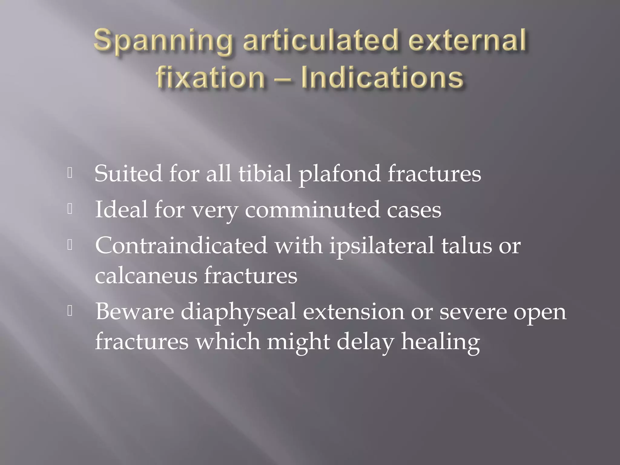 Lecture ucmc pilon plafond fracture distal tibia | PPT | Death, Injury ...