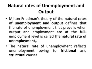 Lecture_Unemployment and Inflation (Phillips Curve Relationship) (1).pptx