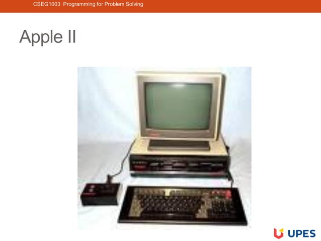 Programming for Problem Solving Unit 1 | PPT