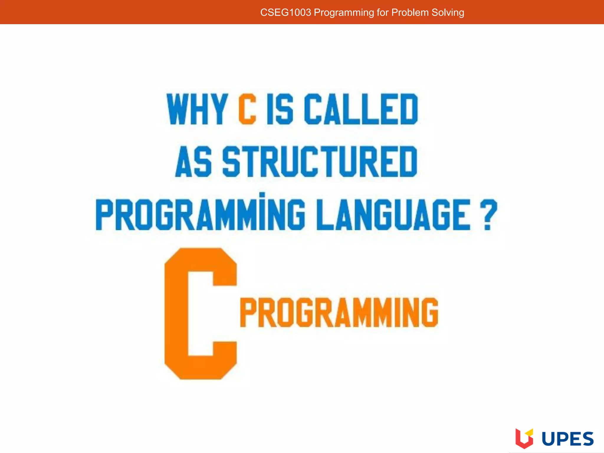 Programming For Problem Solving Unit 2 Ppt