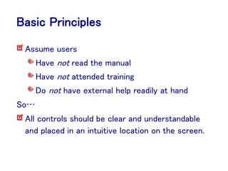 lecture (USABILITY and USER INTERFACE DESIGN).ppt