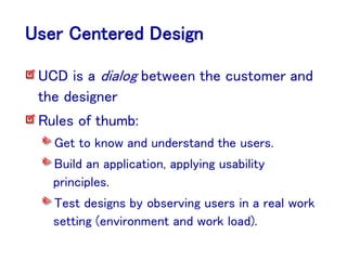 lecture (USABILITY and USER INTERFACE DESIGN).ppt