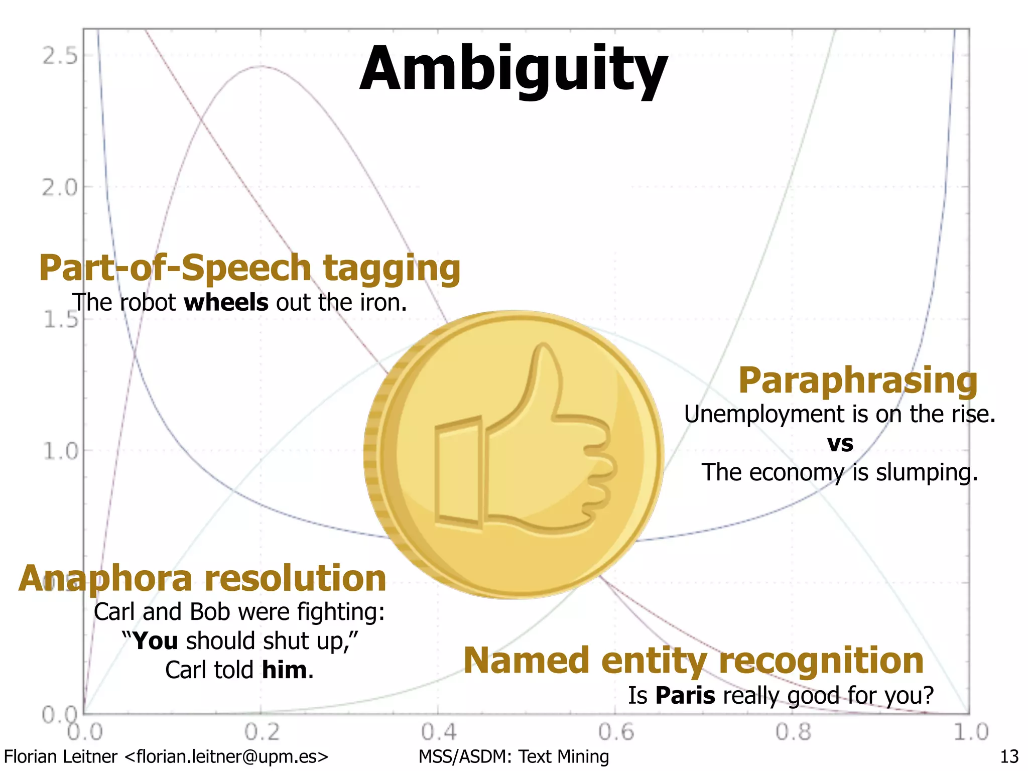 Text Mining From Bayes Rule To Dependency Parsing Ppt