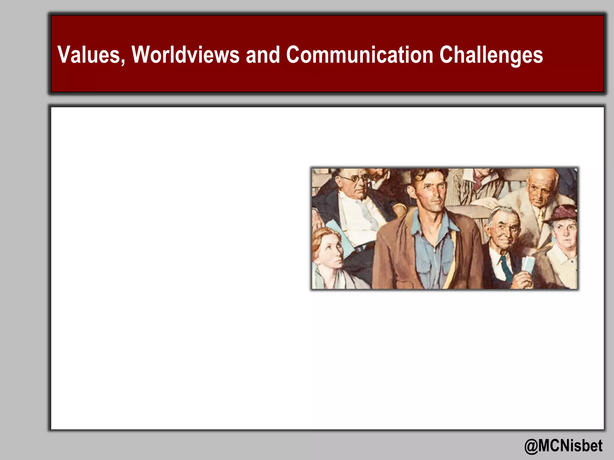 Lecture: Values, Worldviews and Interpretative Communities Related to Climate Change | PPTX ...