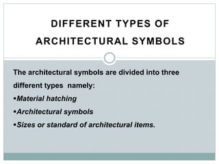 Lecture v drafting symbols | PPTX