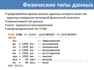 VHDL data types, user-defined types, subtypes | PPT
