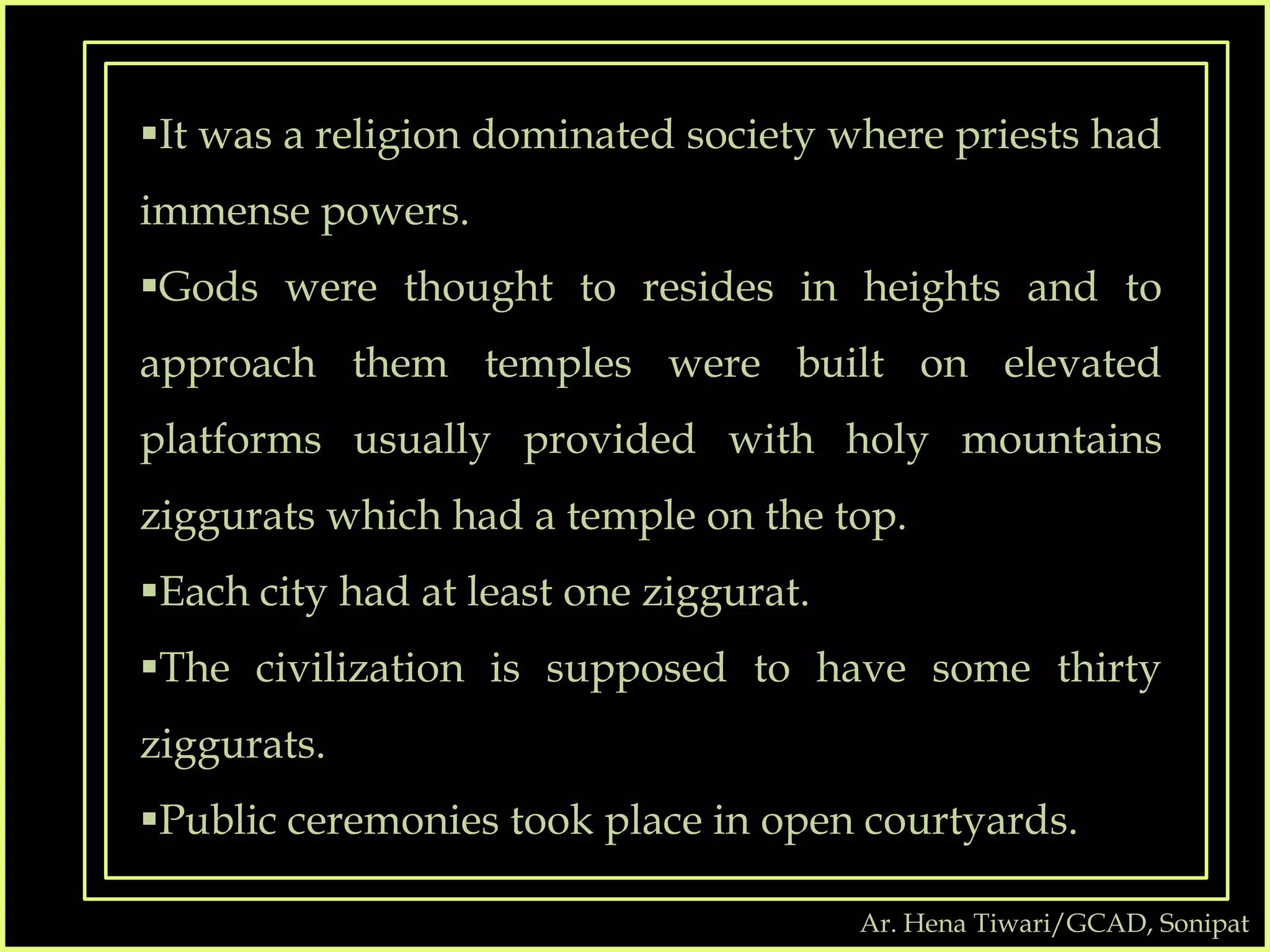 Lecture vii ancient civilization | PPT