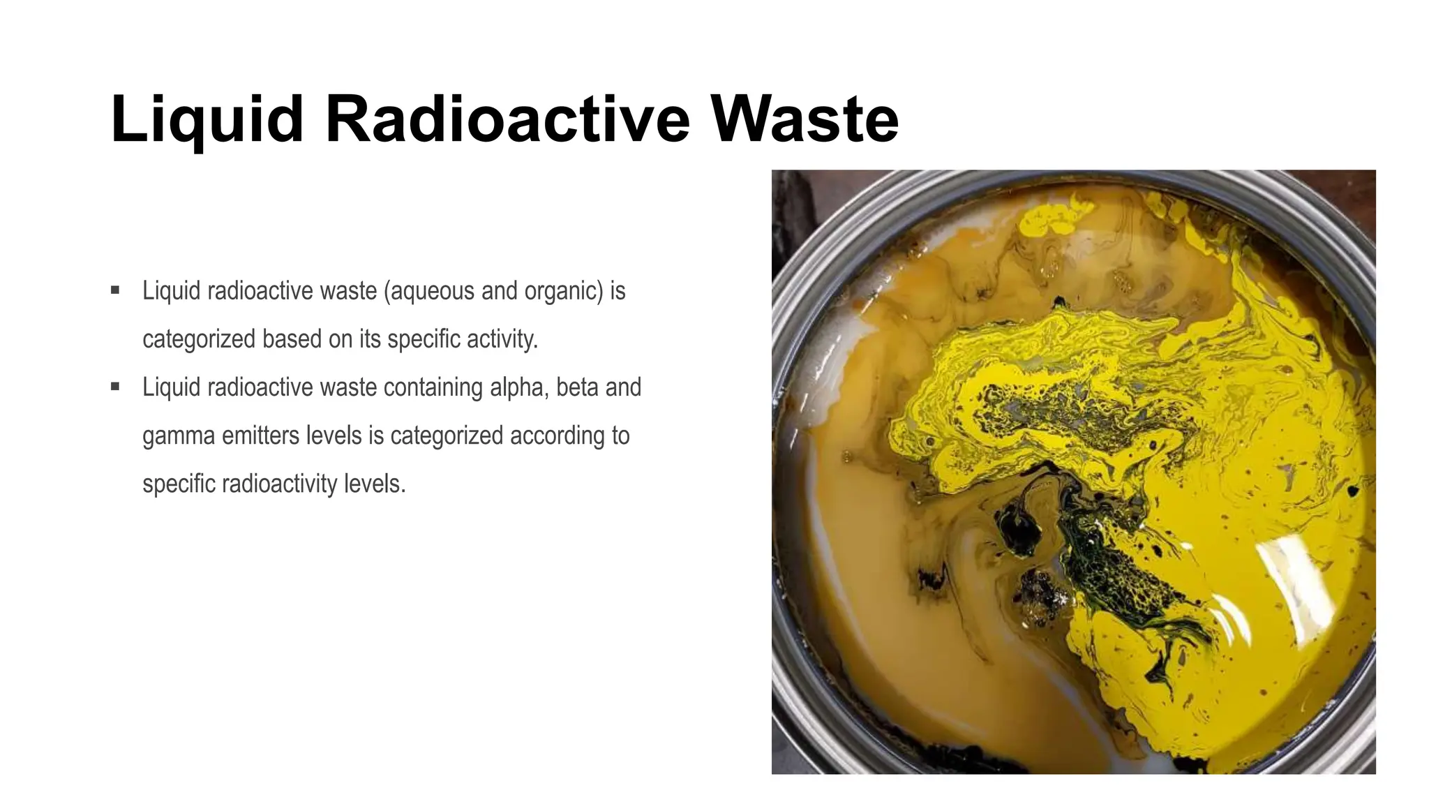 Radioactive Waste Management | PPTX