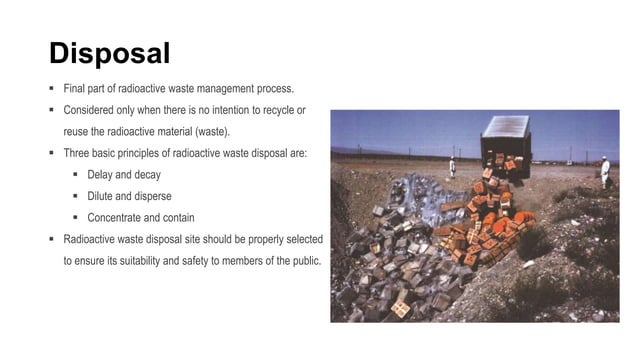 Radioactive Waste Management | PPTX