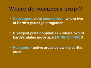 Lecture volcanoes. | PPT