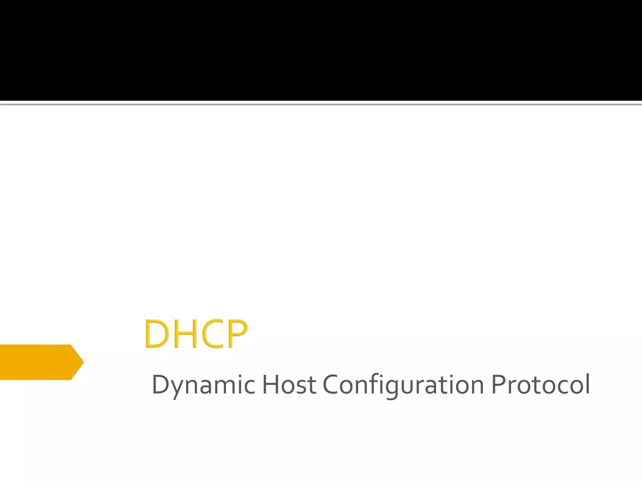 DHCP DNS P1 DHCP & Wireless Communication Methods Unicasting.pptx | Computer Networking | Computing
