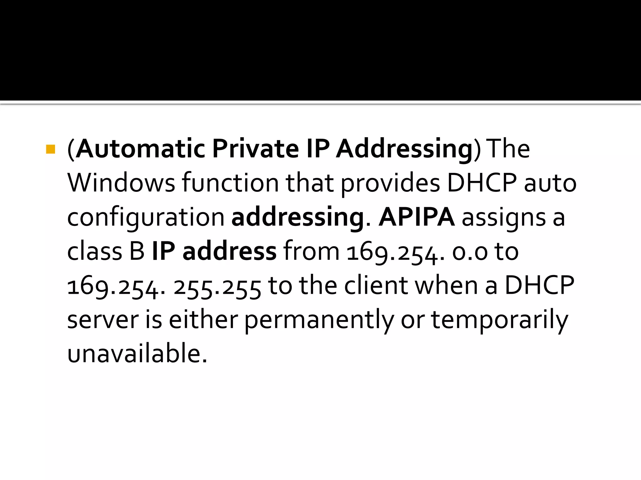 DHCP DNS P1 DHCP & Wireless Communication Methods Unicasting.pptx DHCP DNS P1 DHCP & Wireless Communication Methods Unicasting.pptx